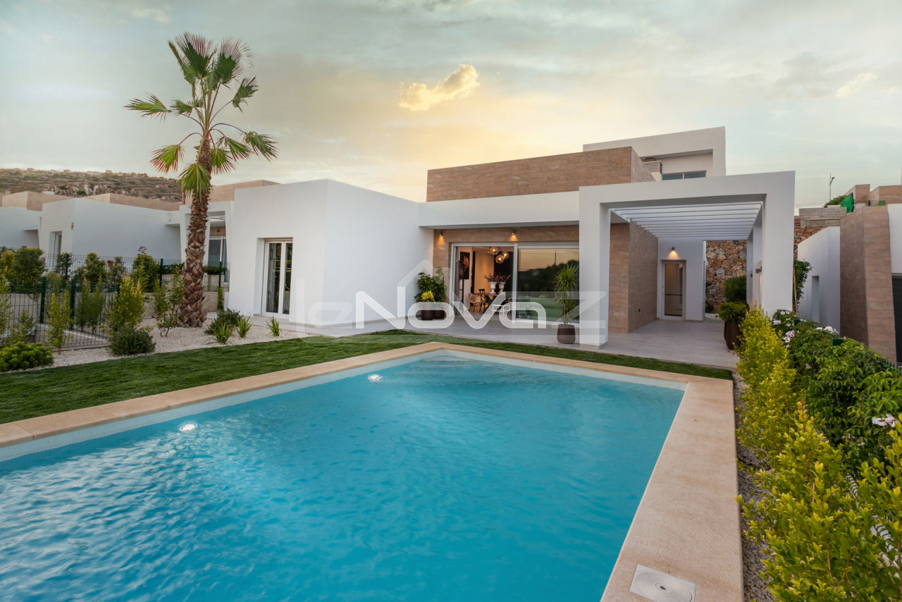 New build villas with living basement located in La Finca Resort ...